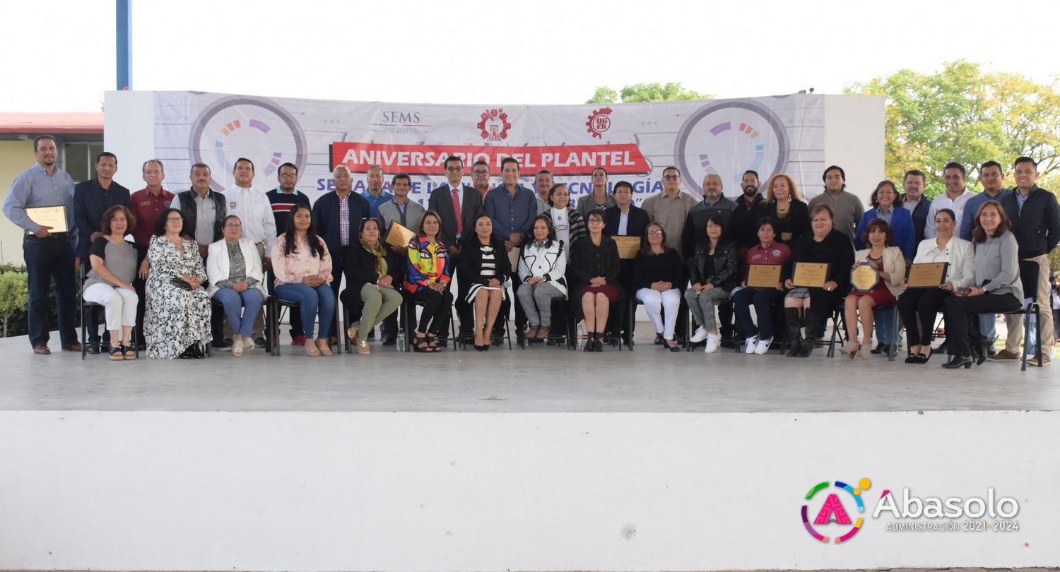 Celebran 39° Aniversario de CBTis 171 | Municipio de Abasolo, Gto.