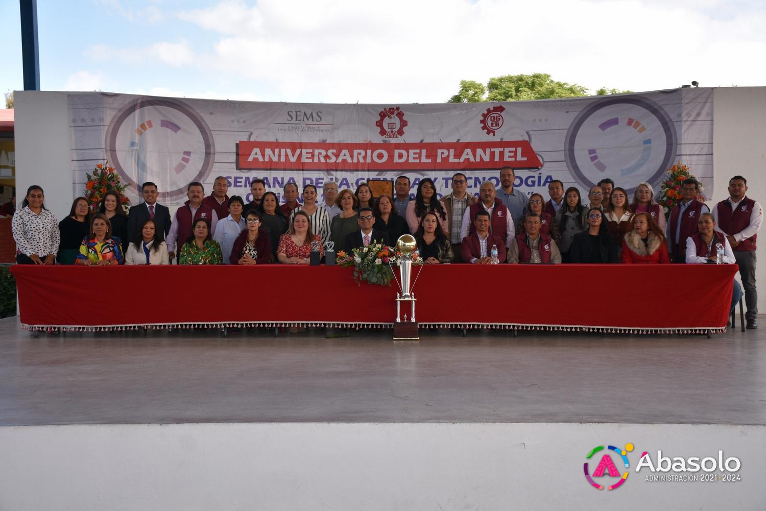 Celebran 40 Aniversario del CBTis 171 | Municipio de Abasolo, Gto.